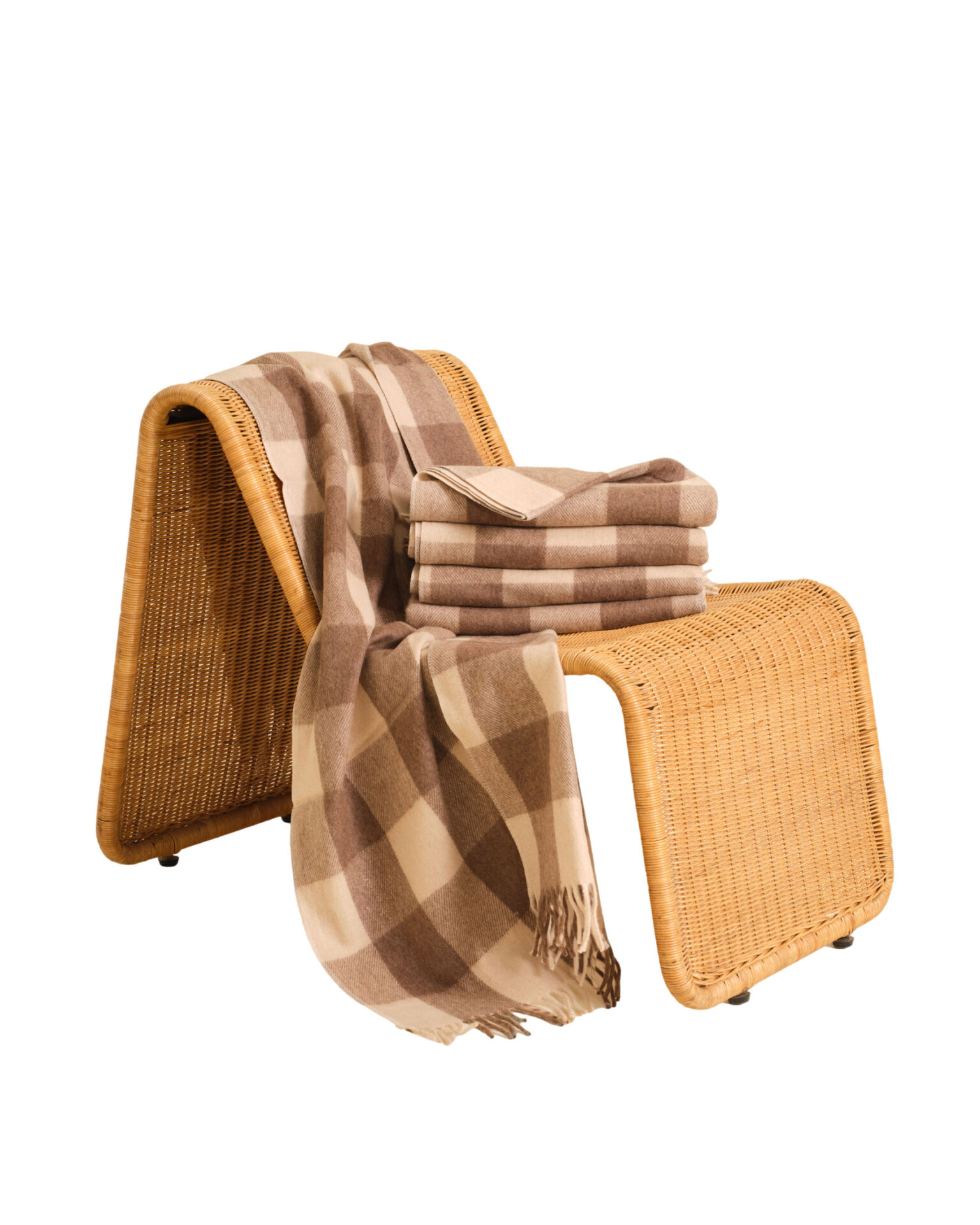 Checked Wool Blanket - Shelter Co.